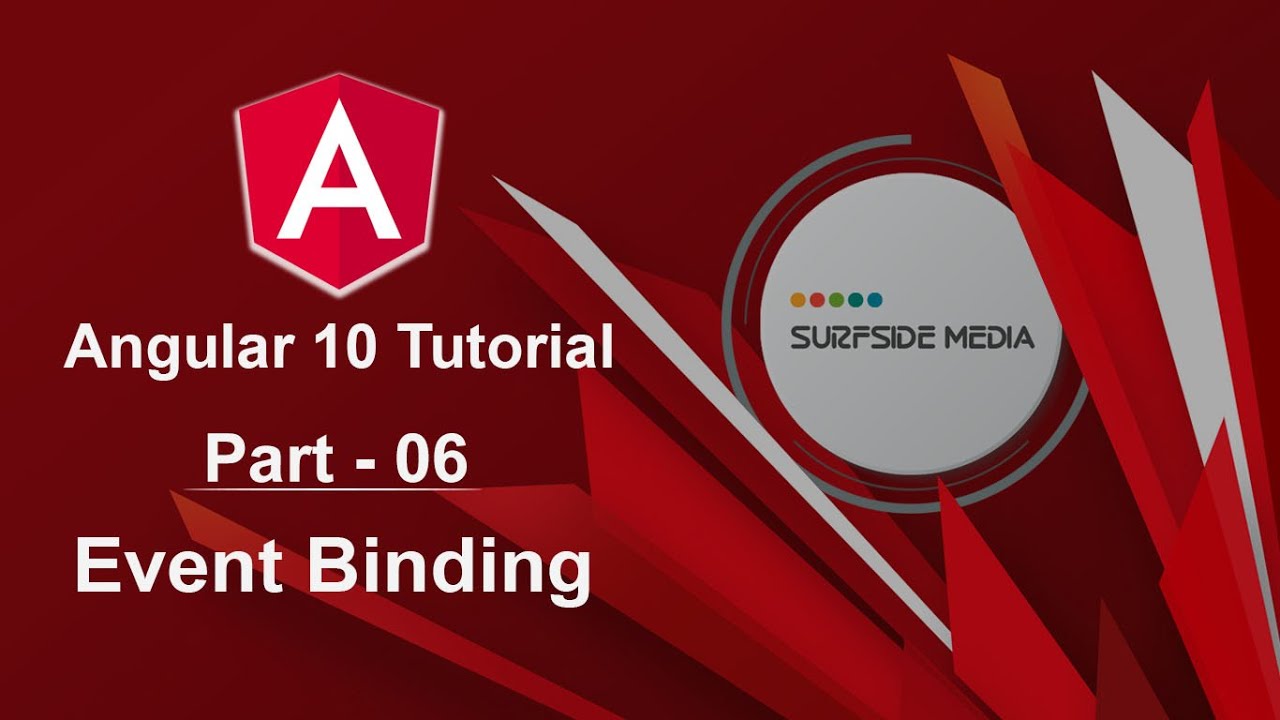 Angular 10 Tutorial - Event Binding