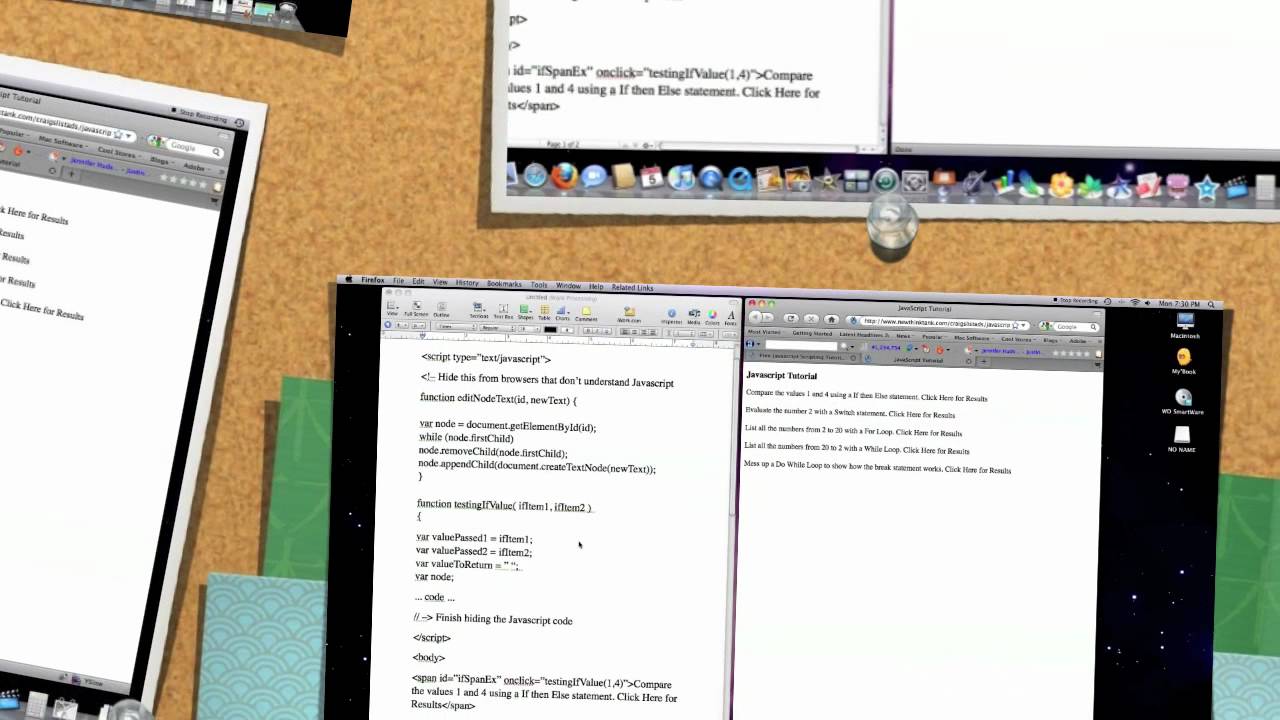 Javascript Scripting Tutorial Pt 3