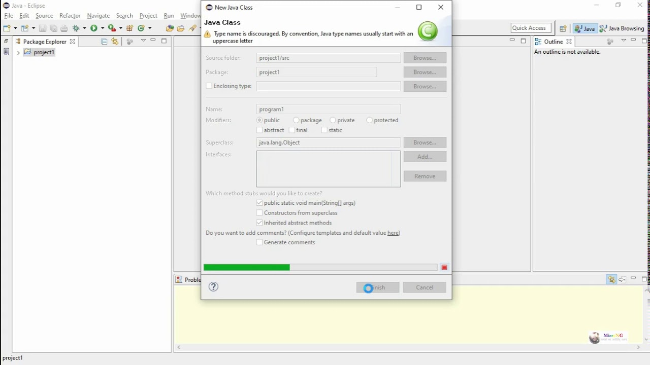how to compile and run java program in eclipse