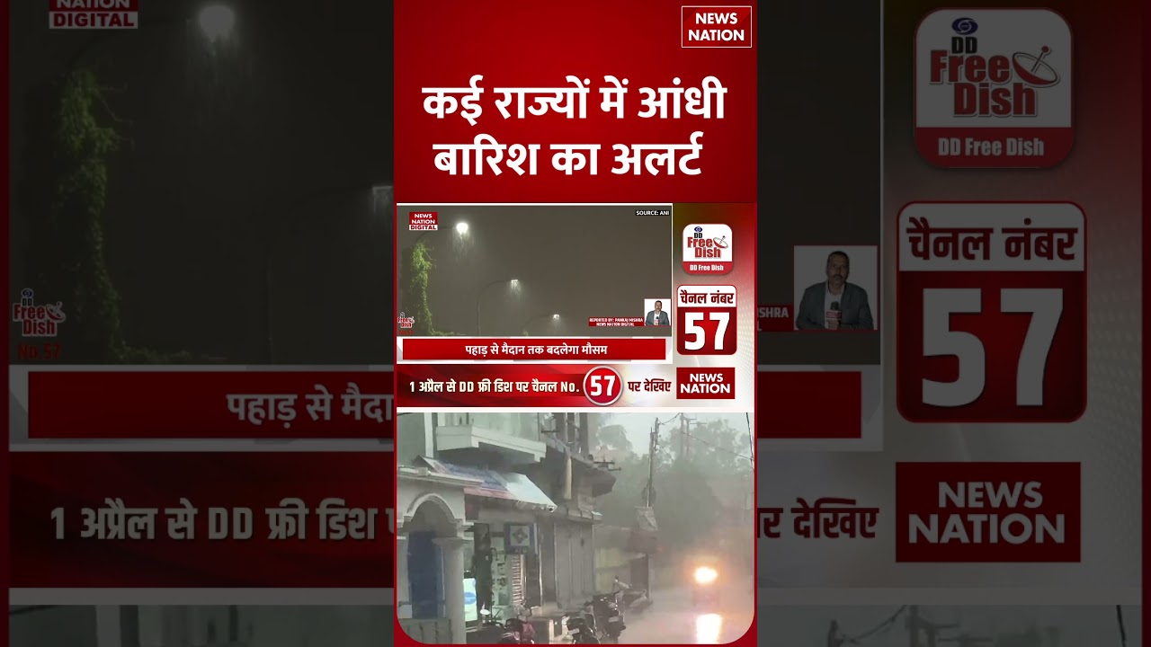 Weather Forecast: IMD का Major Update Issue , 9 States में Storms, Rain, and Strong Winds का Alert!