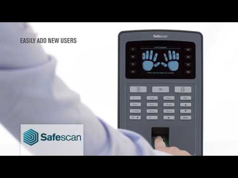 Safescan TA-8020 TA-8025 Clocking In System