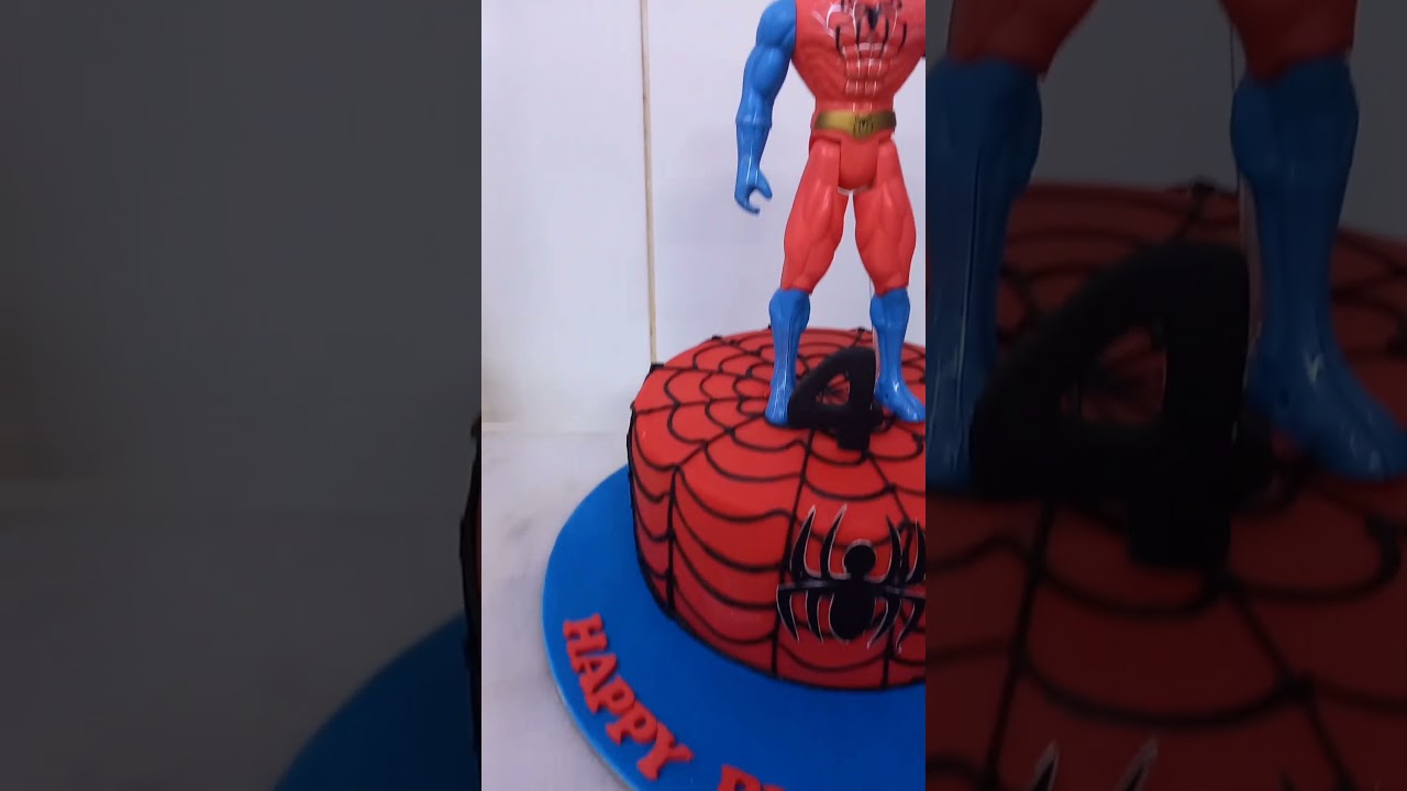 SPIDERMAN CAKE#spiderman #CAKE#shortvideo
