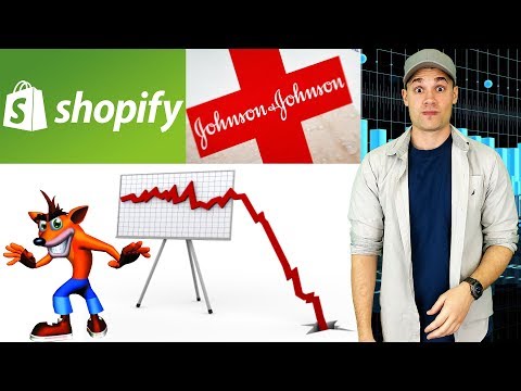 SHOPIFY and J&J Stock CRASH After Secondary Offering and Baby Powder Containing Asbestos?!