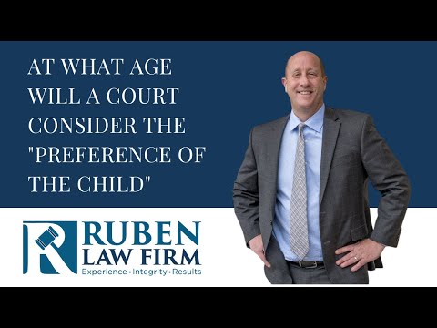 At What Age Will a Maryland Court Consider the "Preference of the Child?"