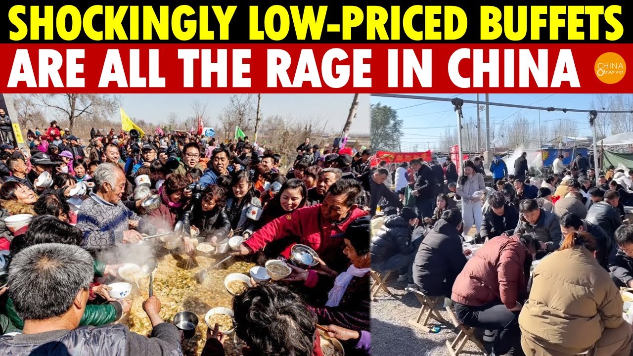 Shockingly Low-Priced Buffets Are All the Rage in China—Only 40 Cents ...