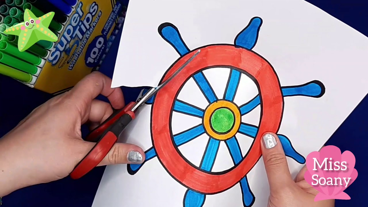 Vamos a crear el timón de nuestro barco 🚢🚢🚢