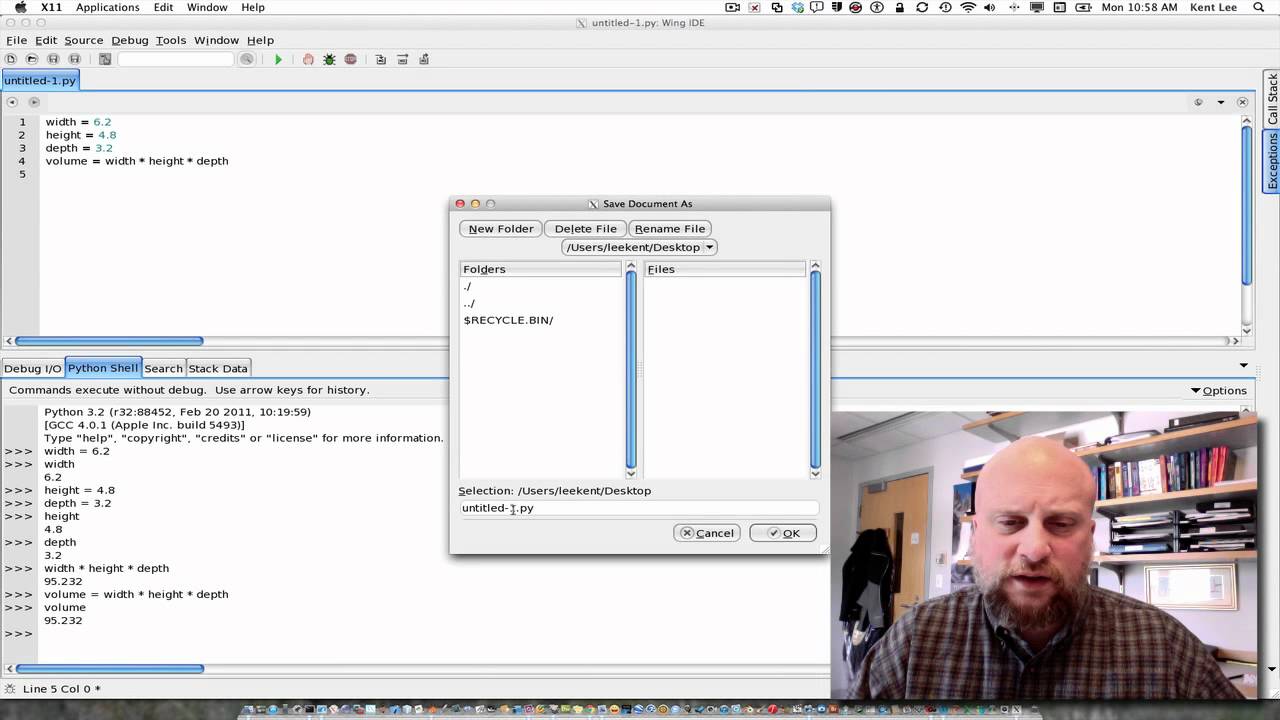 1-7: A Second Python Program