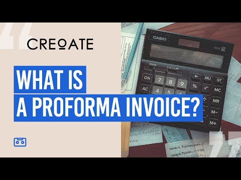 What is a Proforma Invoice? How is it Different to an Invoice? | CREOATE