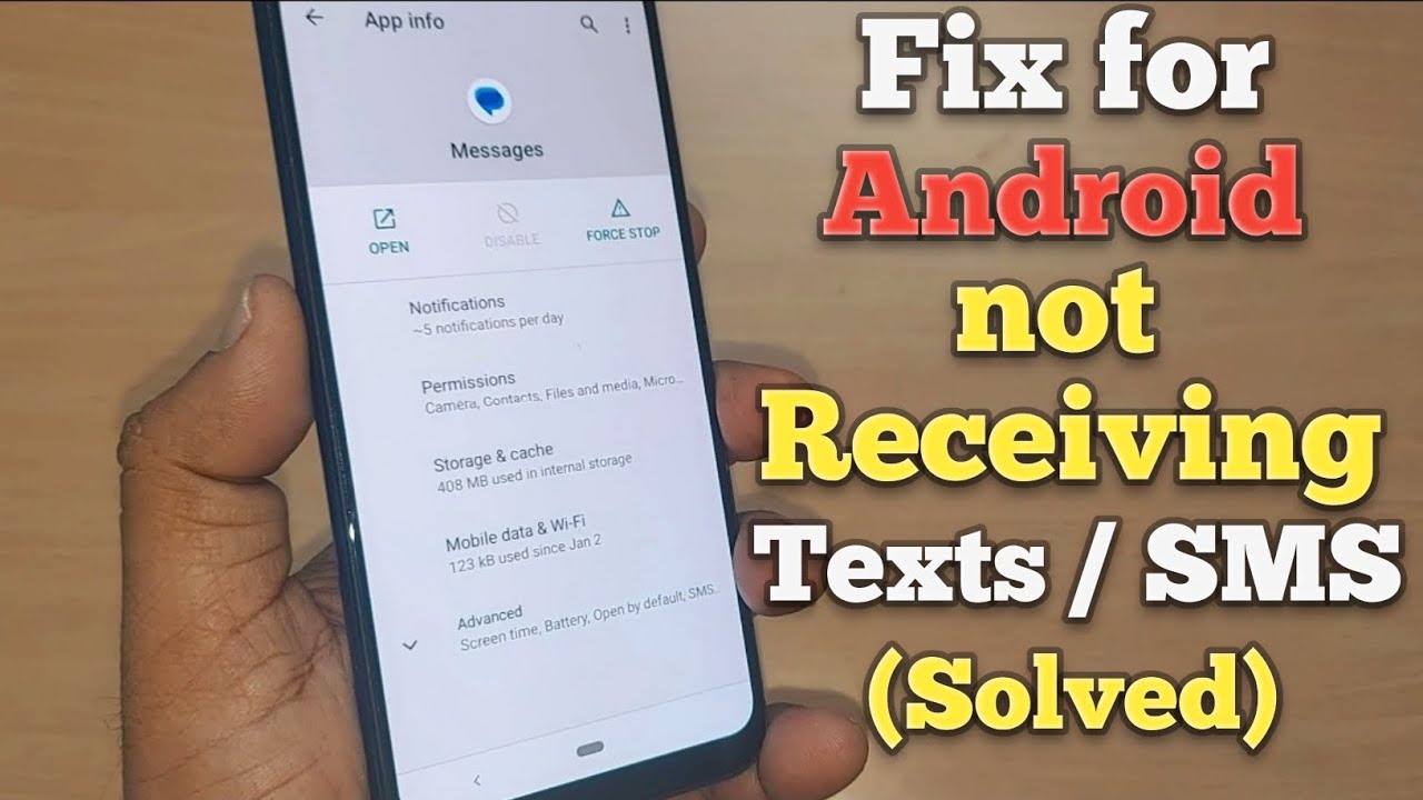 Real Fix for Android not Receiving Texts - SMS (Solved)