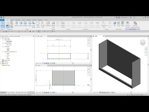REVIT FAMILY CREATION TUTORIAL – BOOKCASE – PART 3: CREATING BOOKCASE ...