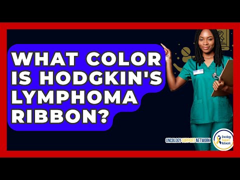 What Color Is Hodgkin's Lymphoma Ribbon? - Oncology Support Network