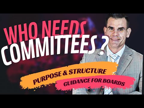 Condo and HOA Committees - Purpose and Structure