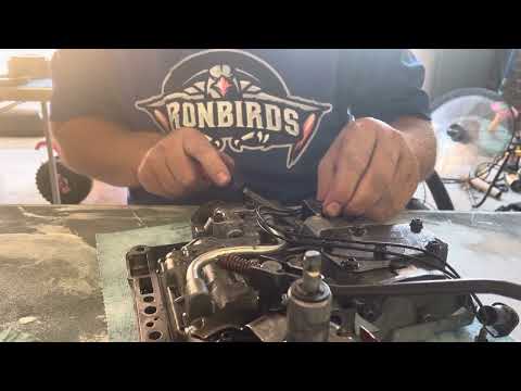 32RH (904) Teardown #4a - Valve Body TCC Solenoid Removal