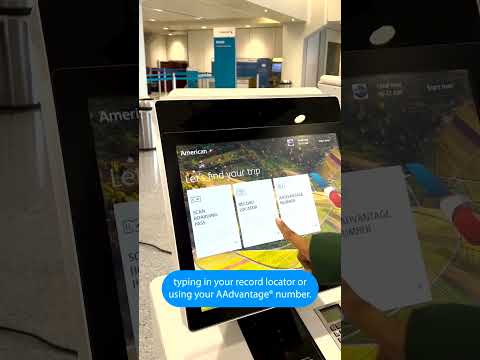 American Airline Check in Process #shortvideo #baggageallowance #airport #baggage #checkedbag