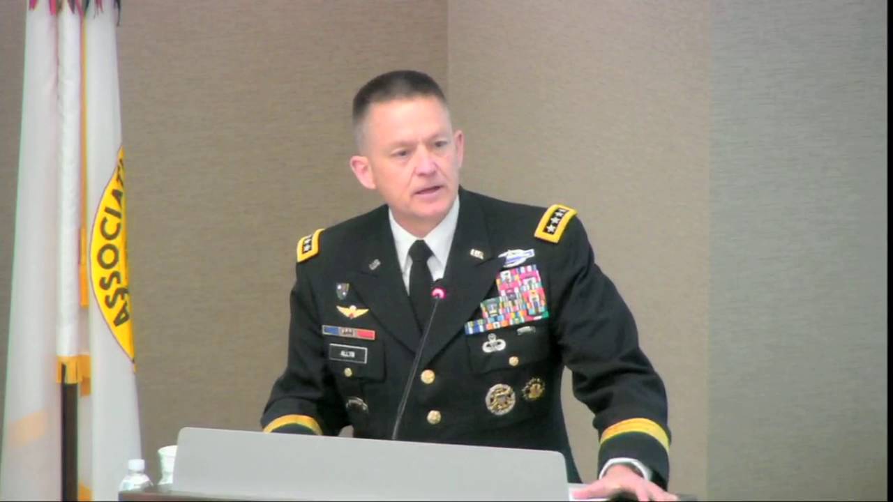 ILW Breakfast 5/10/2016 – Gen Daniel B  Allyn, Vice Chief of Staff