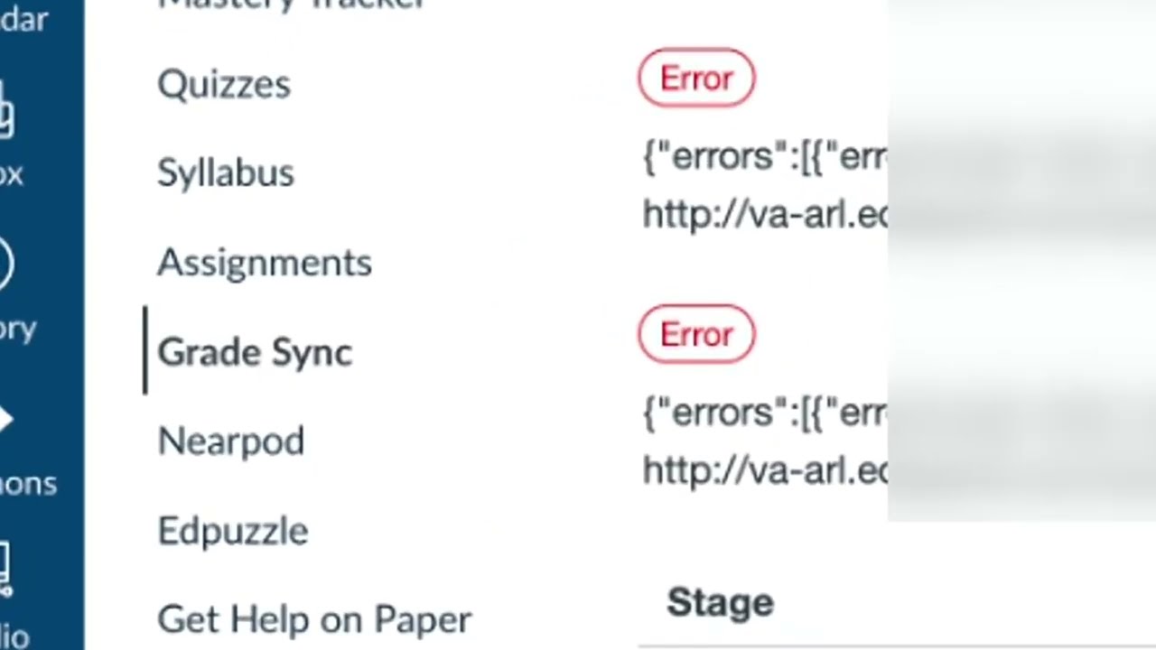 Canvas/Synergy Grade Passback Error 400 