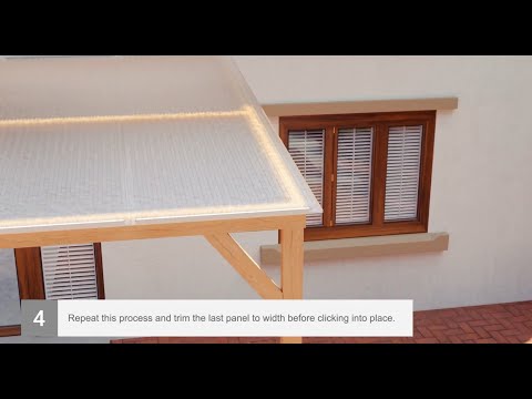 Marlon Clickloc Easy fit Polycarbonate Panel