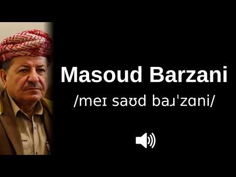 🇮🇶 How to pronounce Masoud Barzani (CORRECTLY!)