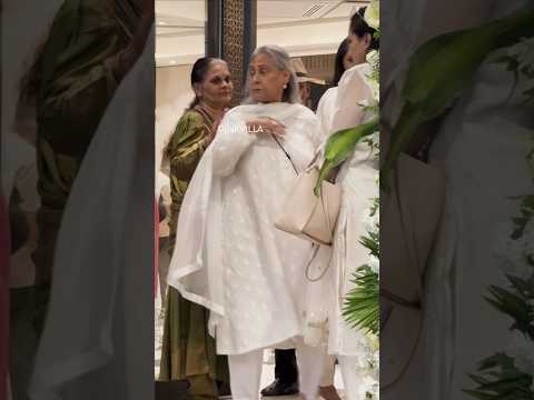 Jaya Bachchan Gets ANGRY On A Fan At Manoj Kumar's Prayer Meet 👀 | #shorts #bollywood #trending