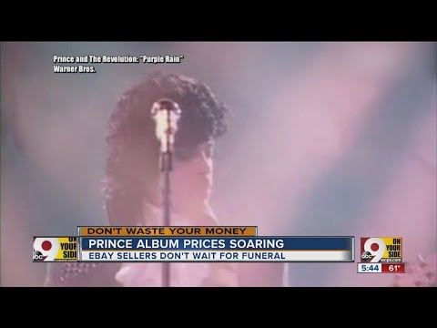 Have an old Prince LP? Prices soaring on eBay