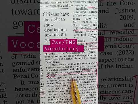 Dawn Newspaper Vocabulary | Eulogies meaning and Synonym | CSS/PMS English | FPSC PPSC |