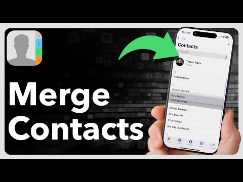 How To Merge Contacts On iPhone