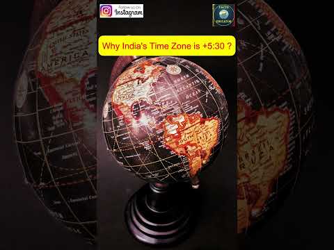 What is GMT & Why India's Time Zone is +5:30? || #shorts