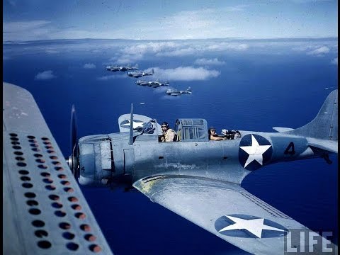 World War II, the Pacific, IN COLOR.