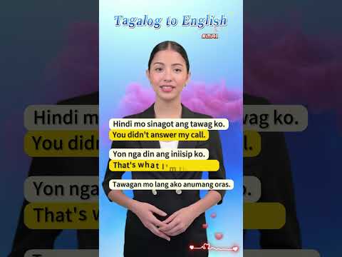 TAGALOG TO ENGLISH #english #spokenenglish #otherwaystosay #vocabulary #learning #englishgrammar