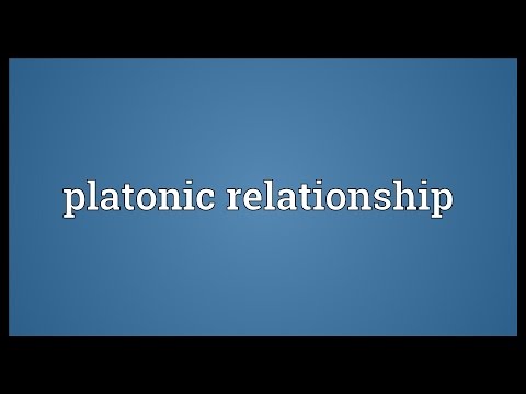 Platonic relationship Meaning