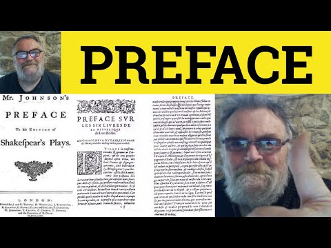 🔵 Preface meaning - Preface Examples - Preface Definition - Preface - Books - Preface