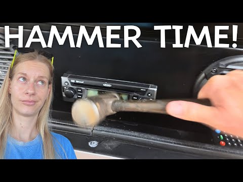 Installing A 33cm HAM Radio(& Replacing Stock Radio) In The Super C!