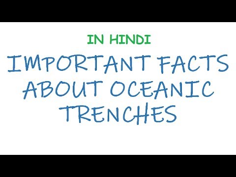 Oceanic Trenches Important Facts, Hadal Zone, Volcanic Arcs (In Hindi)