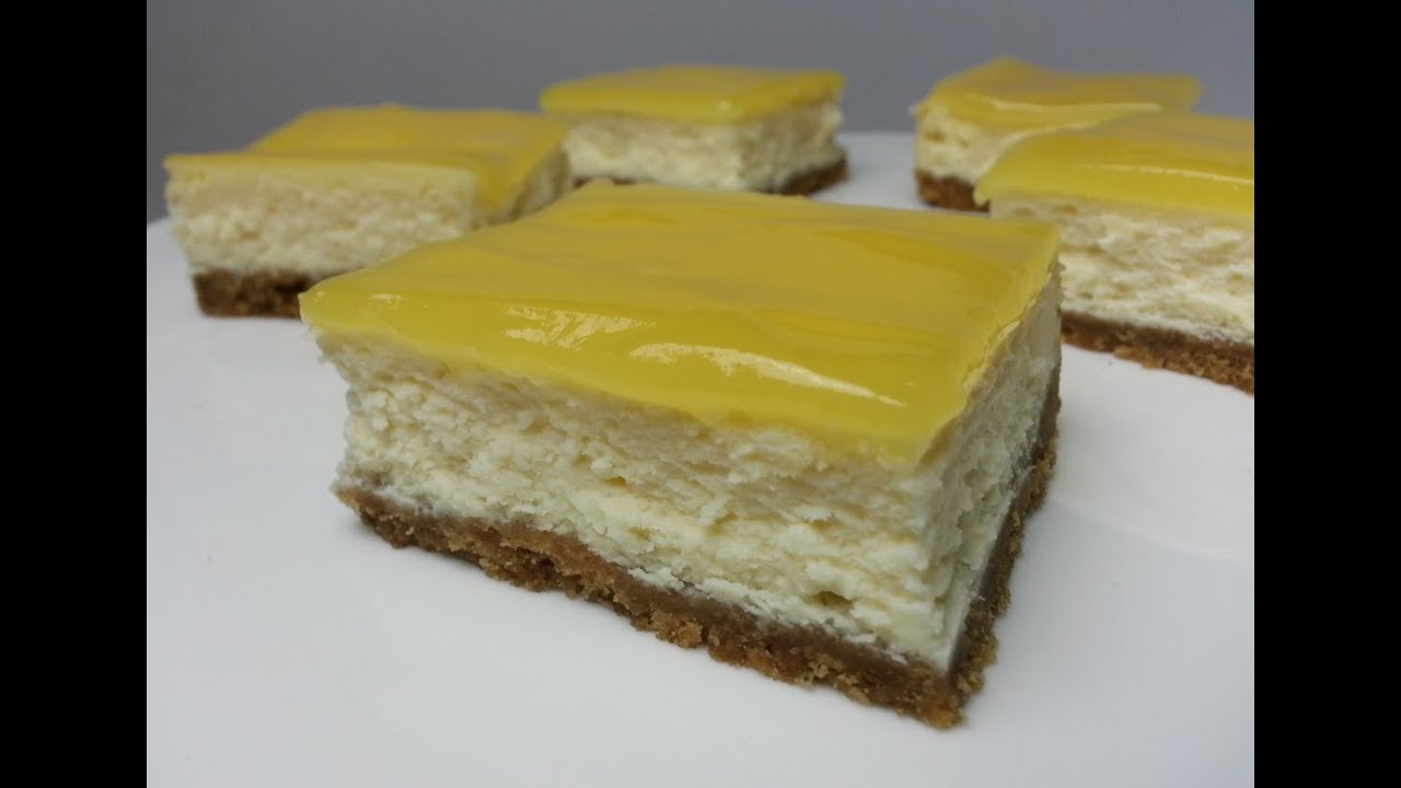 HOW TO MAKE A LEMON CHEESECAKE SLICE