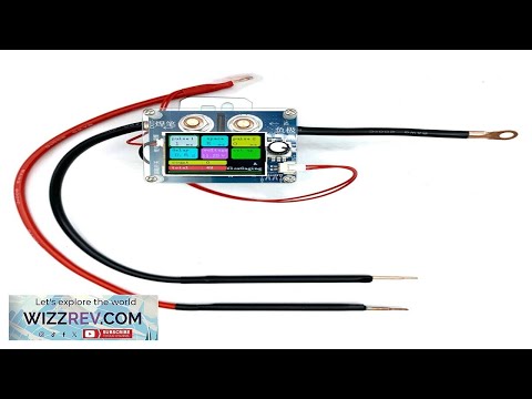 5-15V 1500A Mini Spot Welder Control Board with Color Display Double Pulse Review