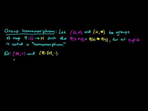 Group Homomorphism