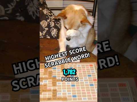 Scoring 1,782 Points with One Word?! The Ultimate Scrabble Fact #boardgames #facts