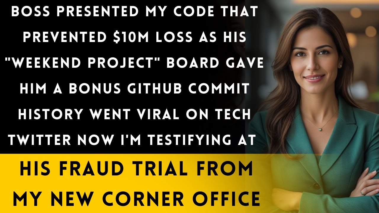 My Boss Took Credit for My Code That Saved the Company – GitHub Doesn't Lie