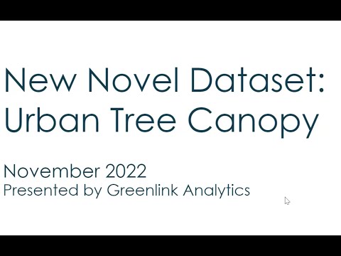 Urban Tree Canopy Index