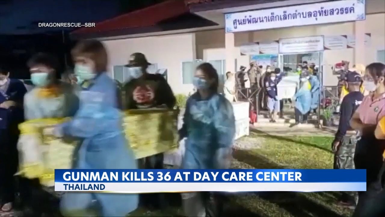 Former cop attacks Thai day care center, kills at least 36