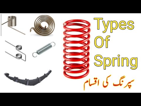 Spring Types, Name With Picture.
