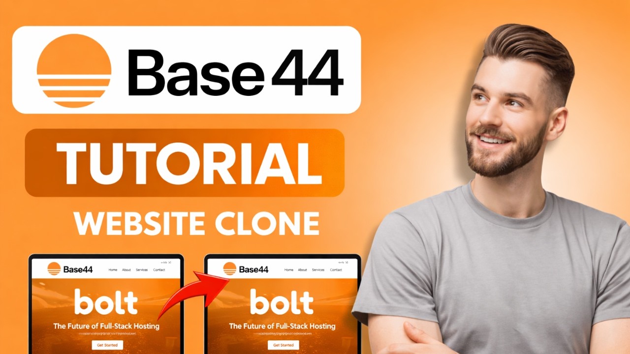 How to clone any website using base44 2026