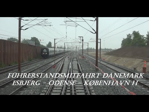 Führerstandsmitfahrt Dänemark: Esbjerg - København H mit IC820