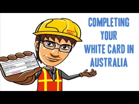 White Card Australia: Everything You Need to Know