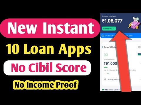 Best 10 loan apps today without income proof | Loan App Fast Approval | Bad Credit Loans