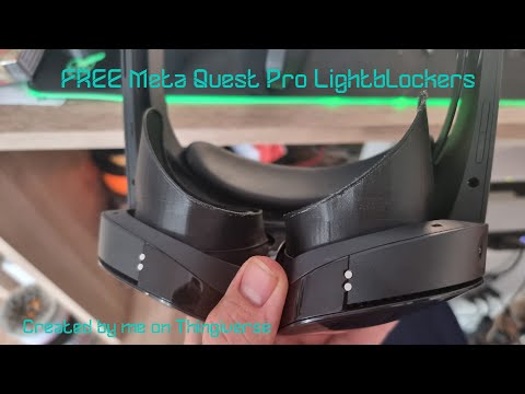 Free 3D file Meta Quest Pro TPU Lightblocker 🧞‍♂️ ・3D printable model ...