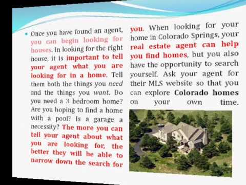HOMES COLORADO SPRINGS -- The Best Place to Live!