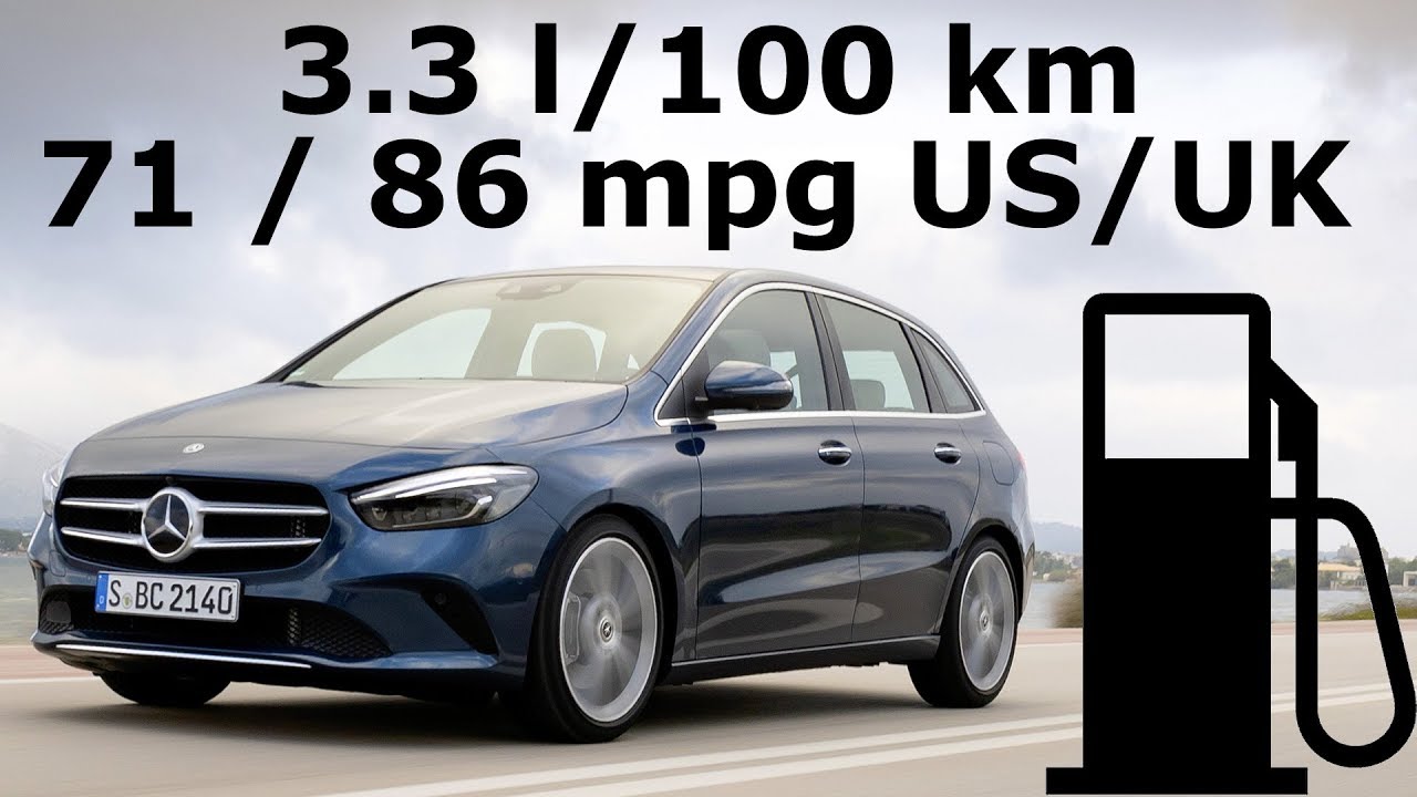 2019 Mercedes B 200 d Fuel Consumption Test Puts New 2-Liter Diesel to ...