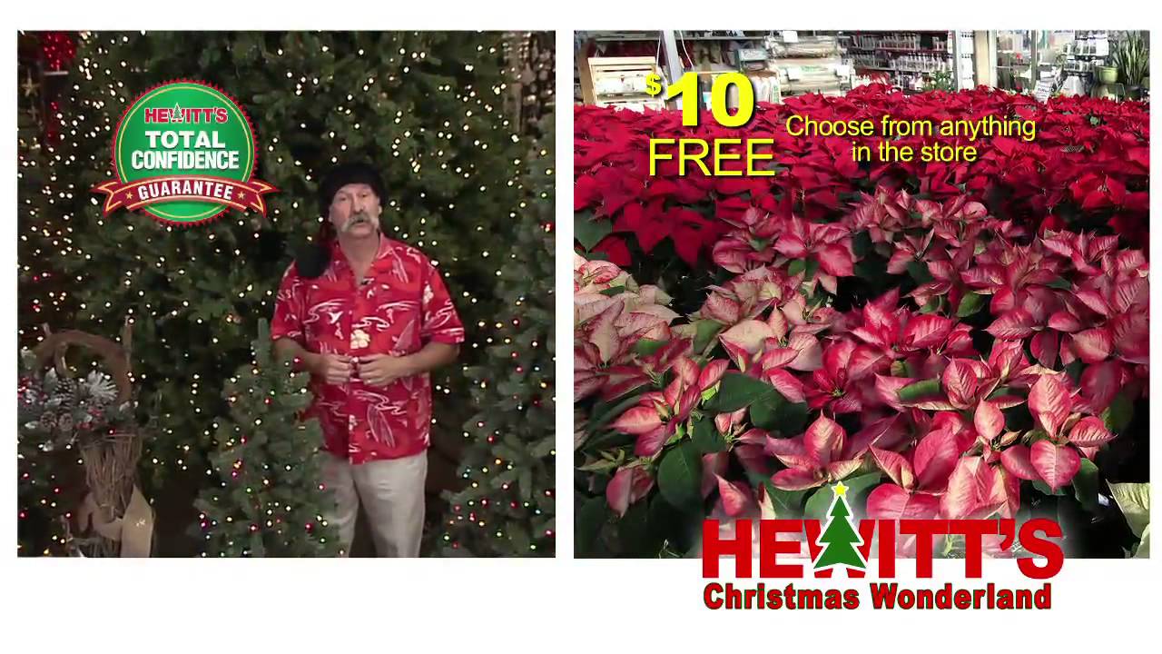 Hewitts $10 FREE when you buy the tree