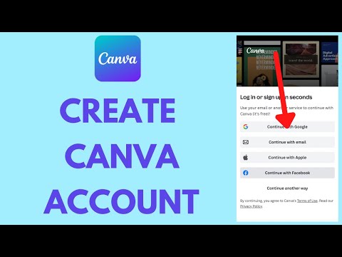 How to Create A Canva Account (Canva Sign Up 2025)